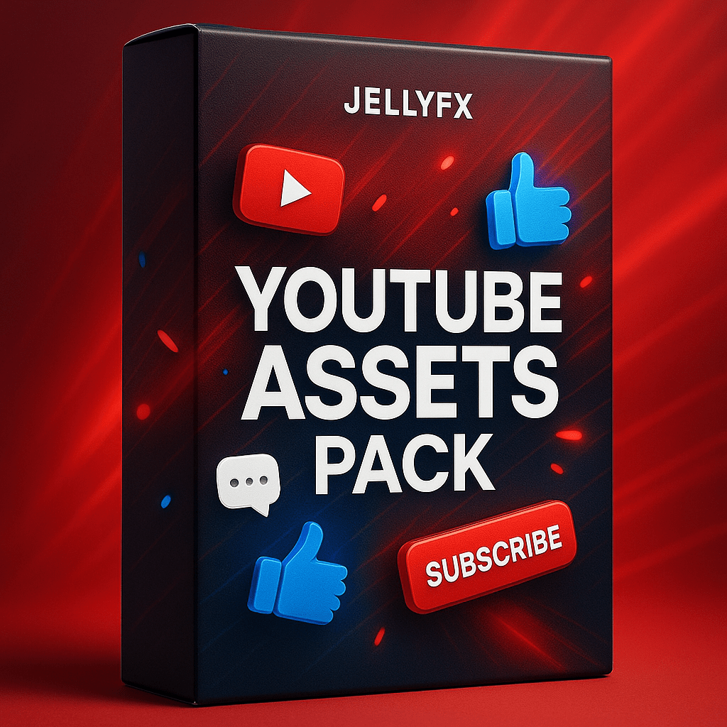 YouTube Assets Pack | Video Effects for Creators